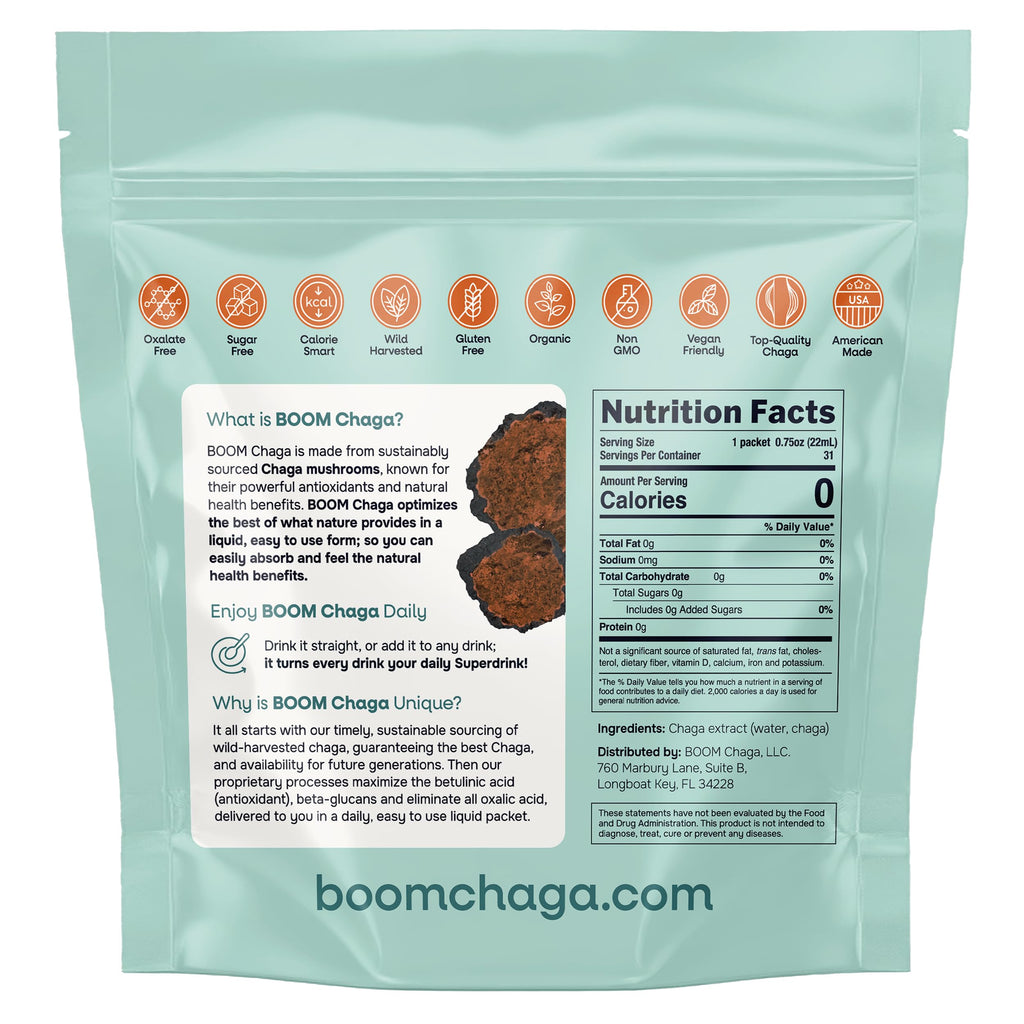 Chaga liquid concentrate benefits
