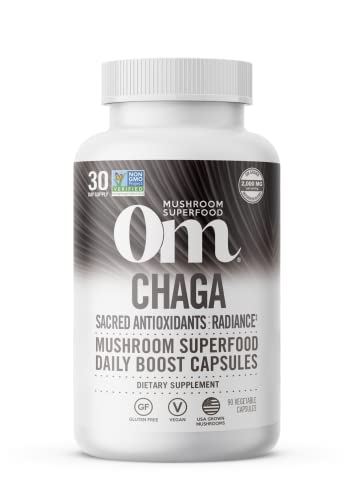 chaga mushroom capsules for wellness