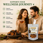 chaga mushroom chunks for wellness