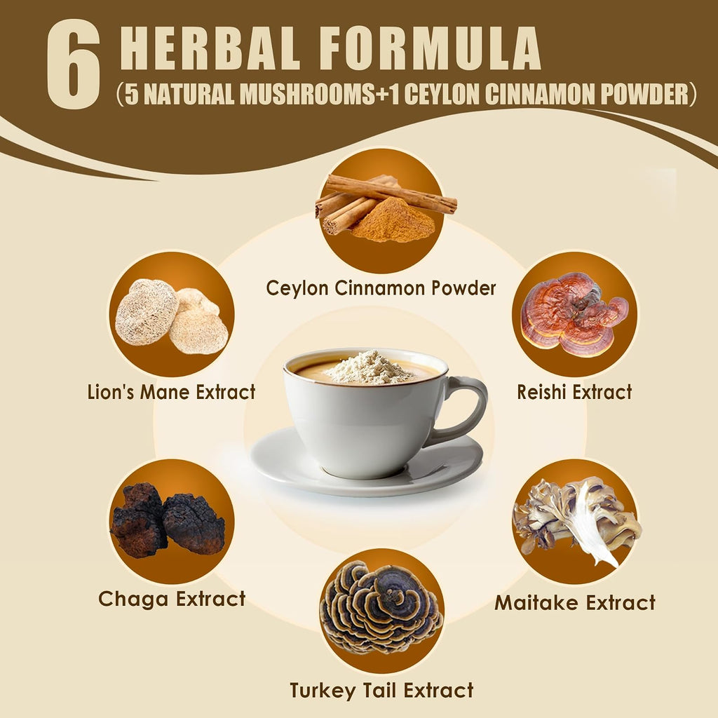 Chaga mushroom coconut creamer