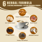 Chaga mushroom coconut creamer
