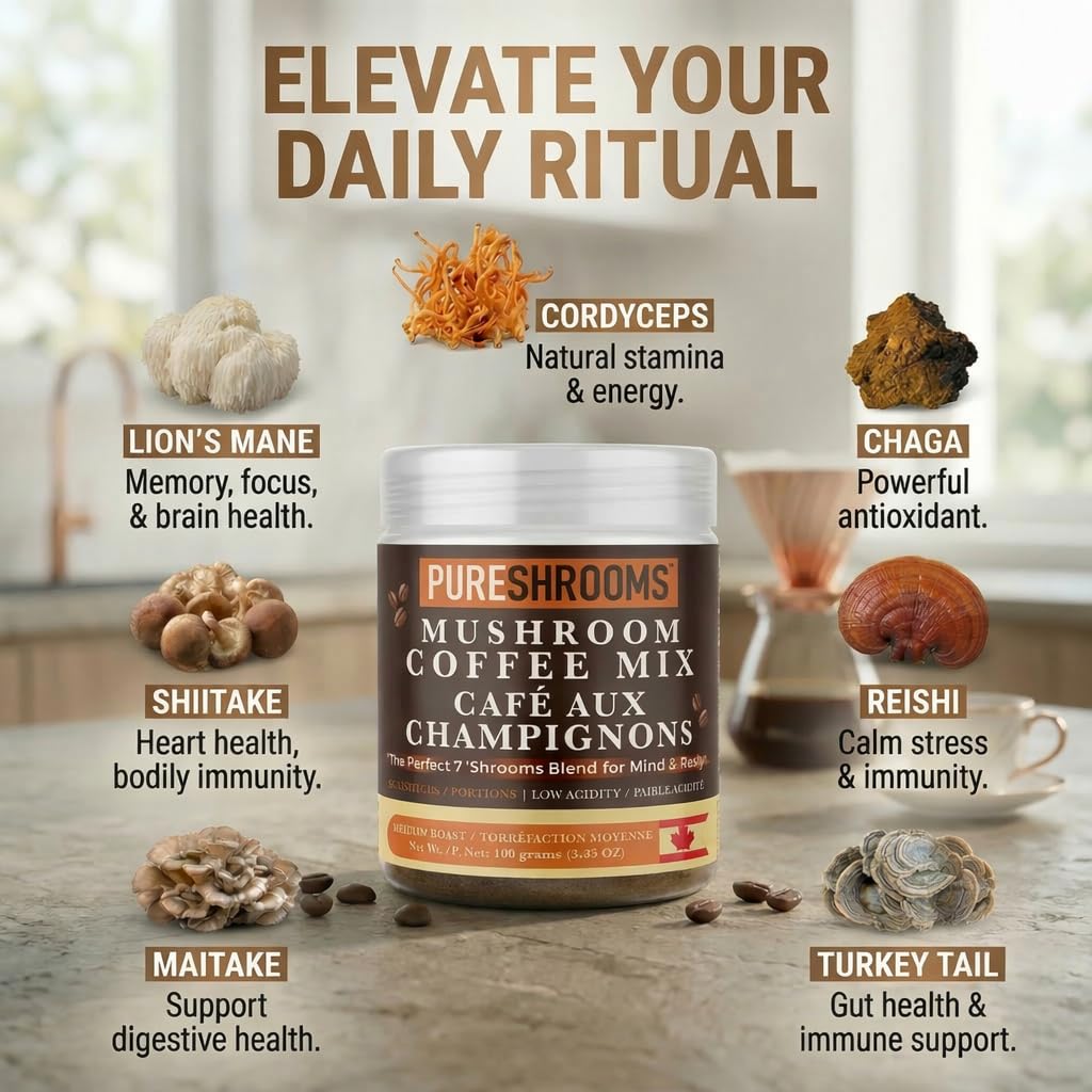 chaga mushroom coffee for energy