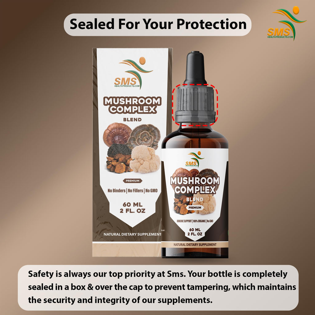 Chaga mushroom drops for vitality