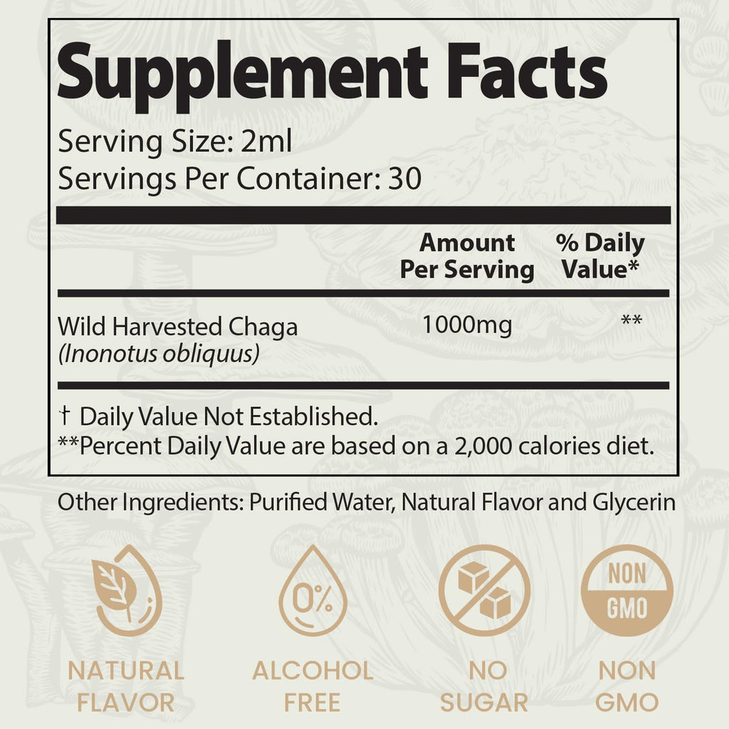 chaga mushroom elixir for vitality