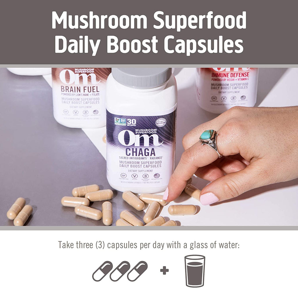 Chaga mushroom extract for daily use