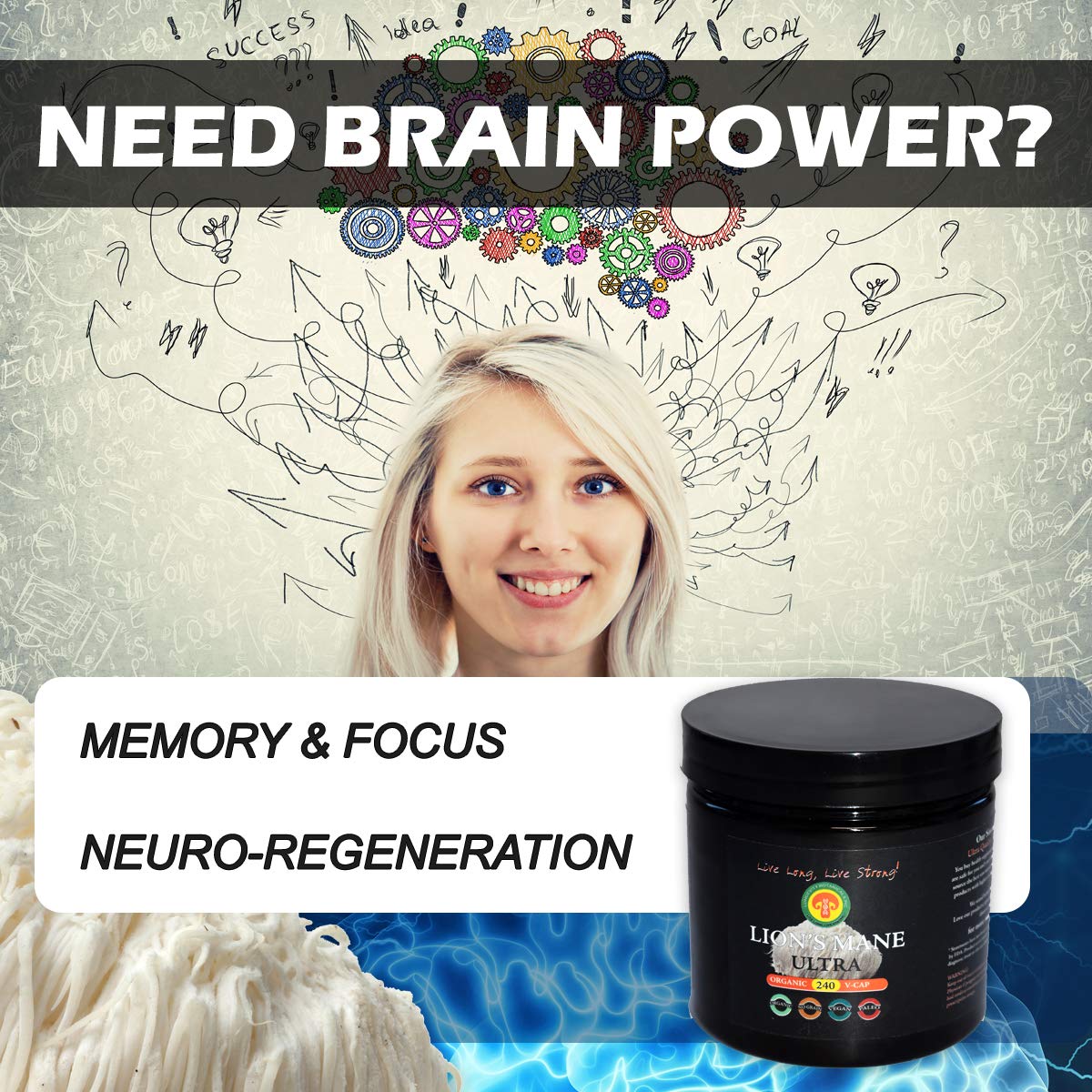 Chaga mushroom extract for daily use