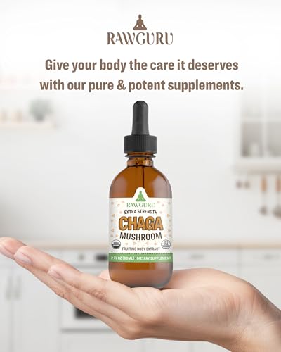 Chaga mushroom extract for natural healing