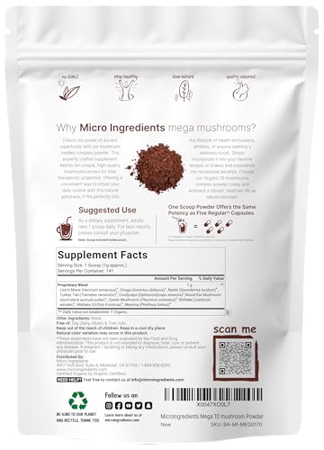 Chaga mushroom for immune support