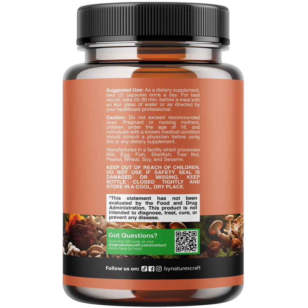 Chaga mushroom for immune support