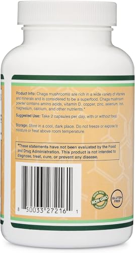 Chaga mushroom for overall wellness