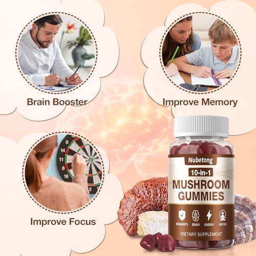 Chaga mushroom gummies for antioxidant boost