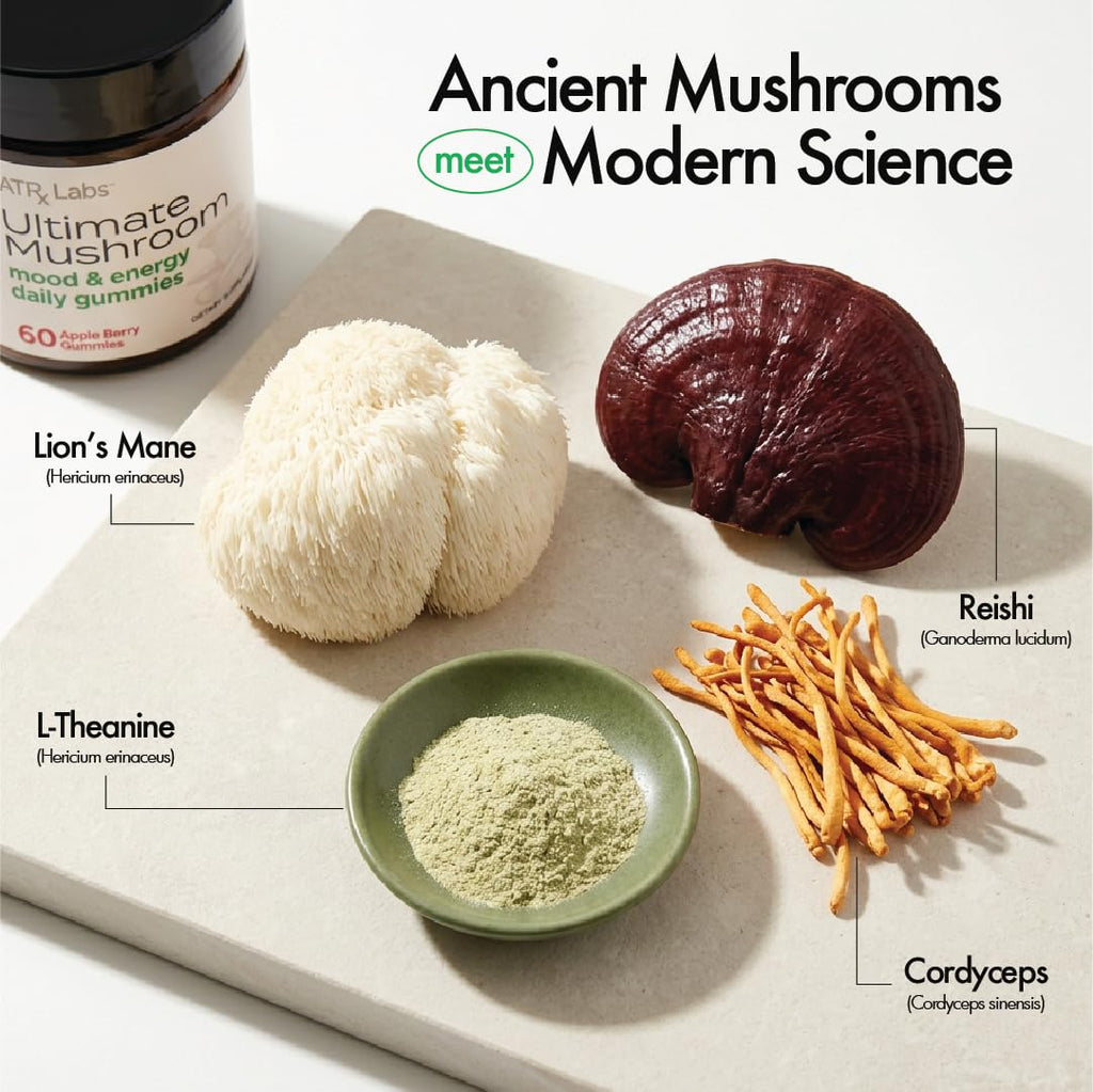 Chaga mushroom gummies for energy boost