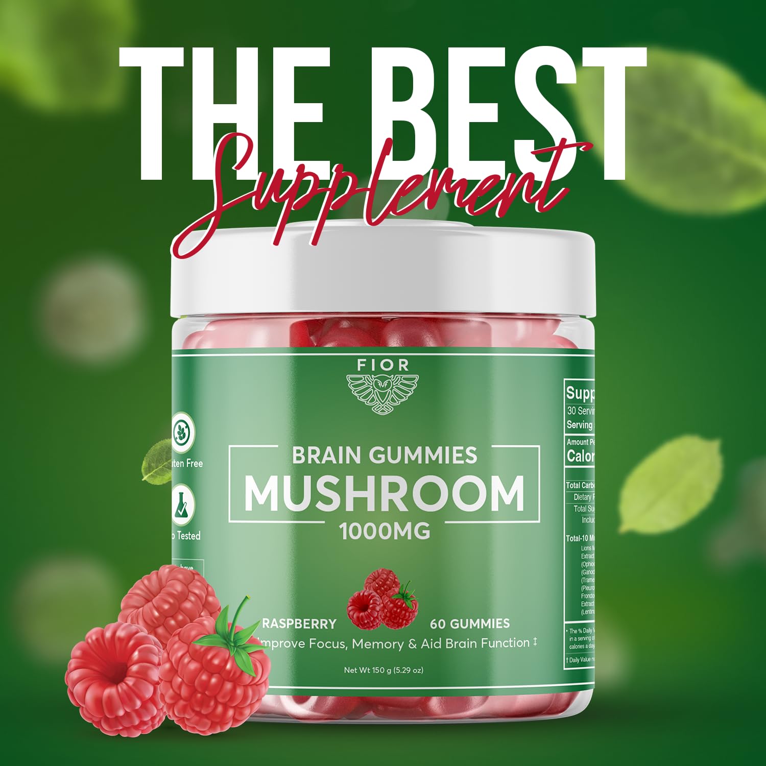 Chaga mushroom gummies for immune support