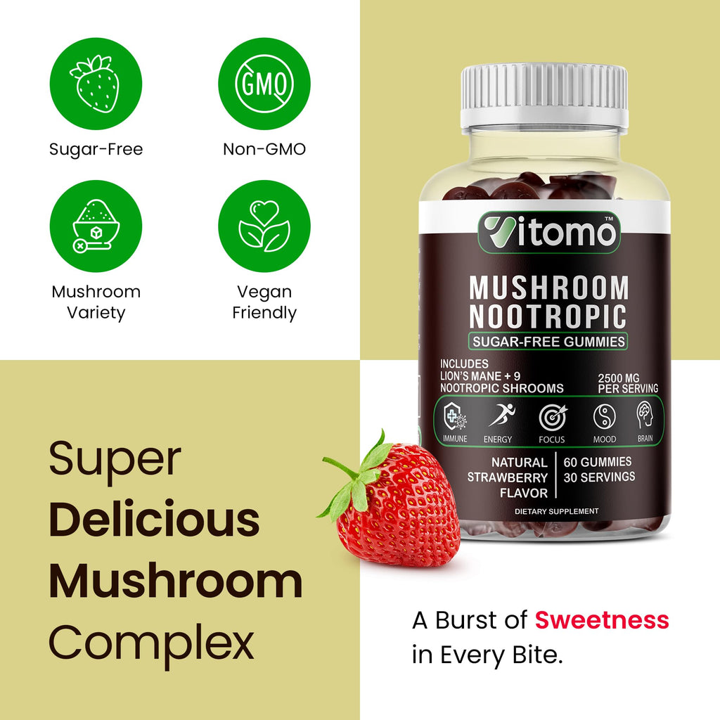 Chaga mushroom gummies for immune support