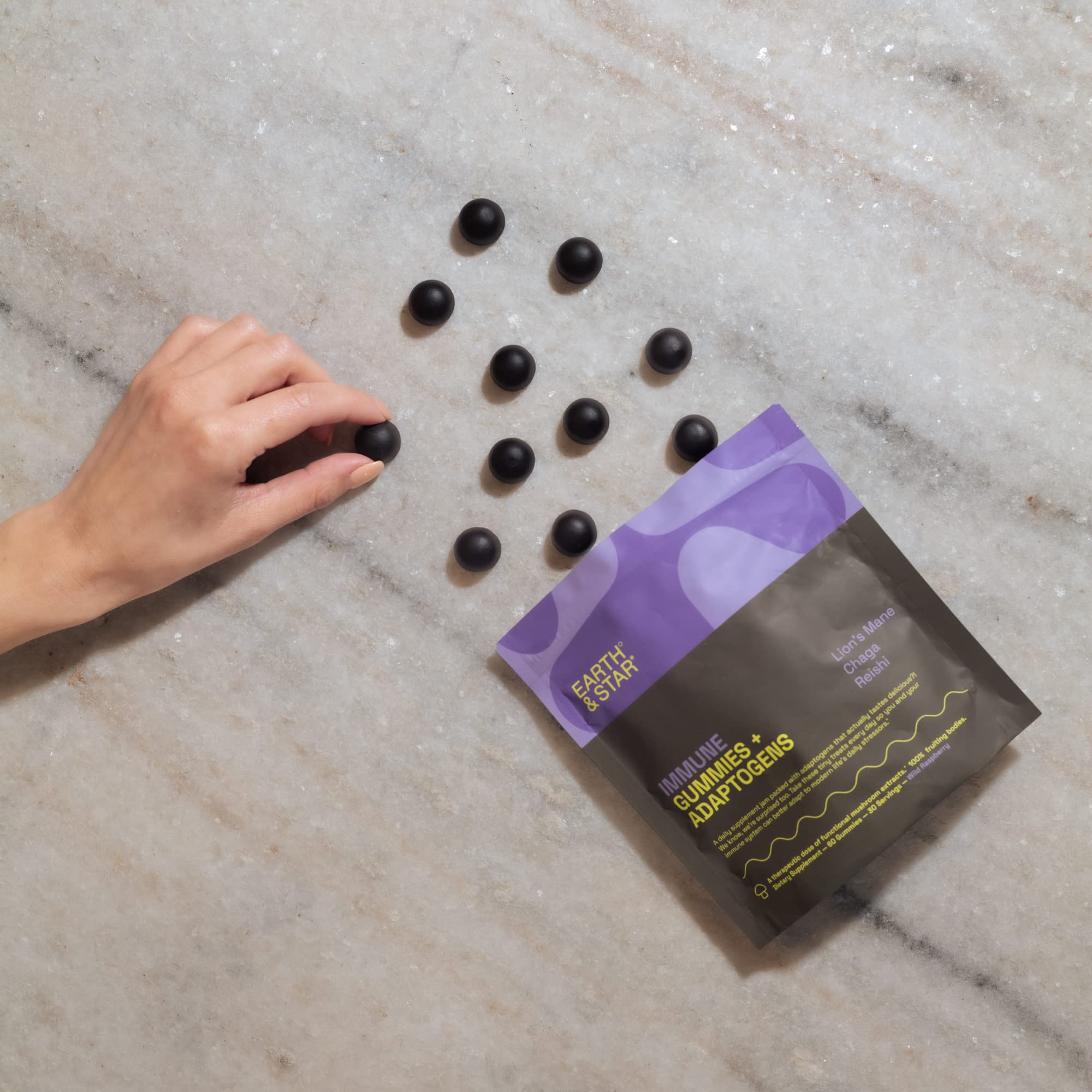 Chaga mushroom gummies for wellness