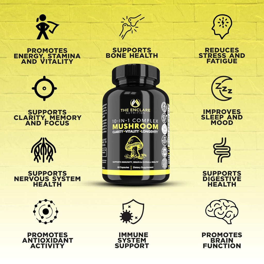 chaga mushroom immune support capsules