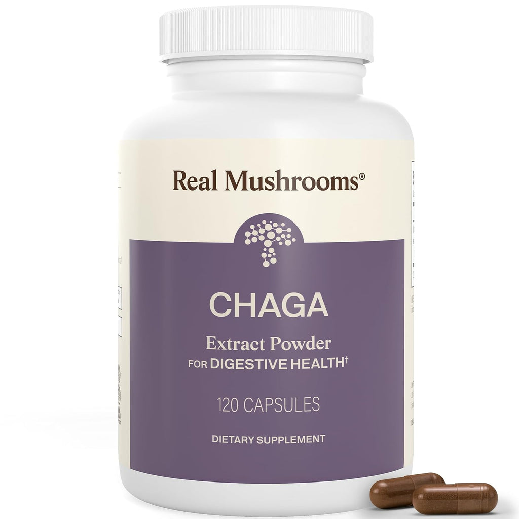 chaga mushroom immune support capsules
