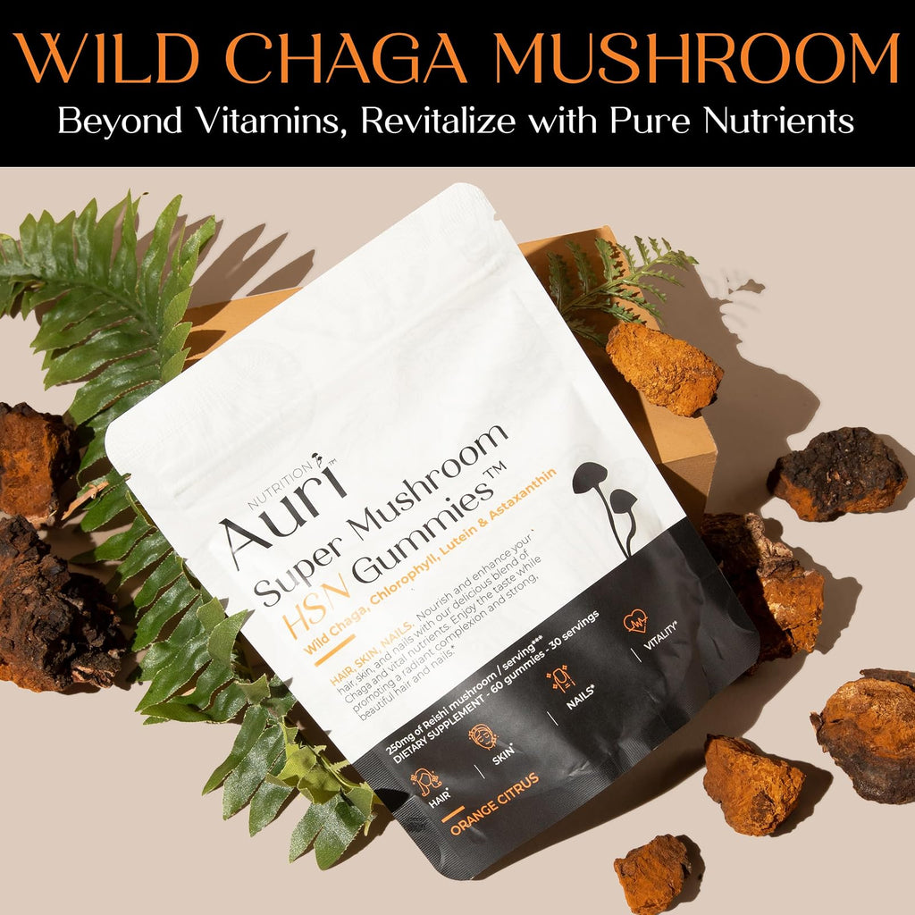 chaga mushroom immune support gummies