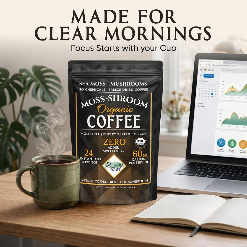 chaga mushroom instant coffee mix