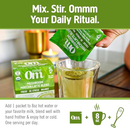 chaga mushroom matcha mix