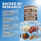 Chaga mushroom powder for immune support