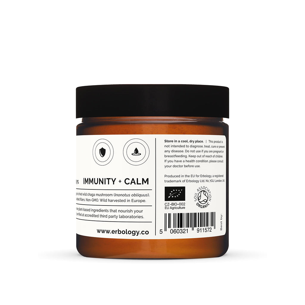 chaga mushroom powder for smoothies and drinks