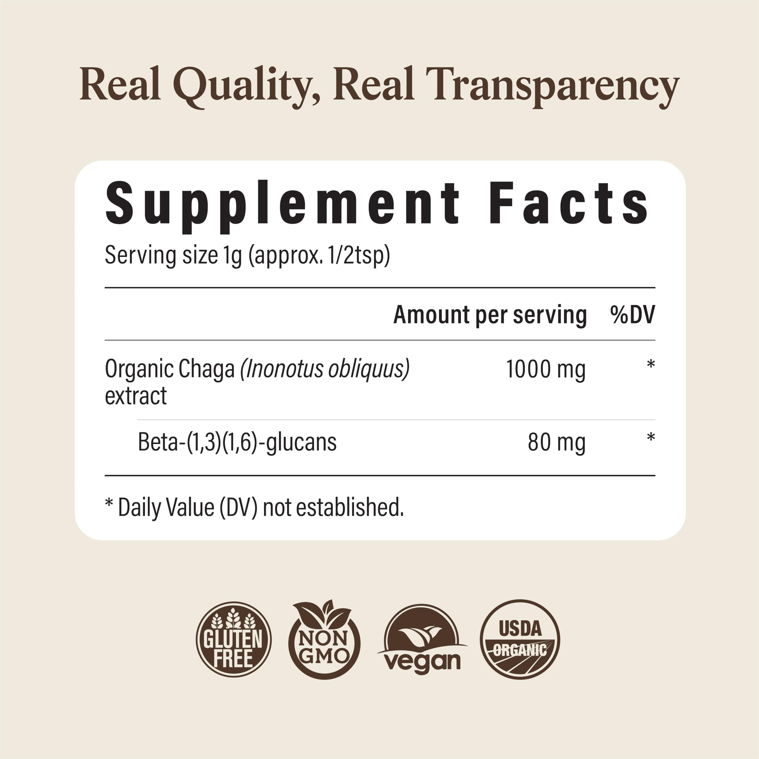 chaga mushroom powder for smoothies