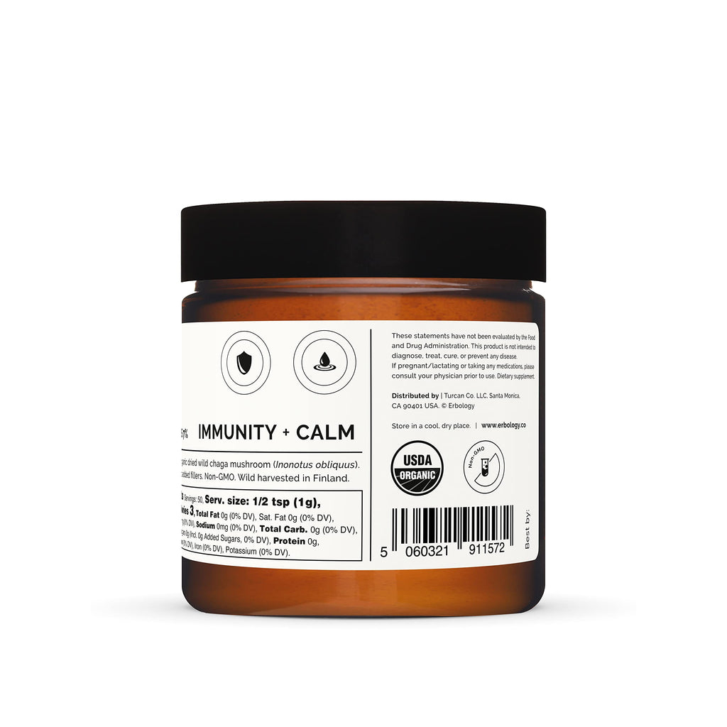 chaga mushroom powder for stress relief