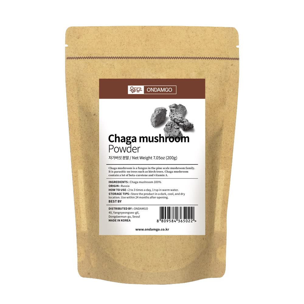 Chaga mushroom powder for tea