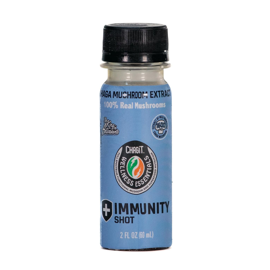 Chaga mushroom shot for energy