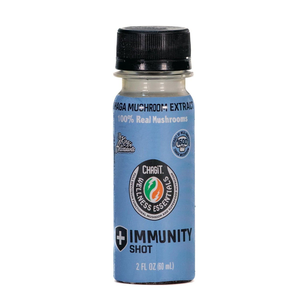 Chaga mushroom shot for energy