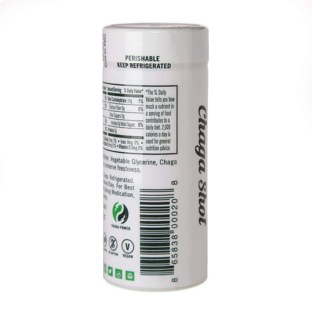 Chaga mushroom shot immune support