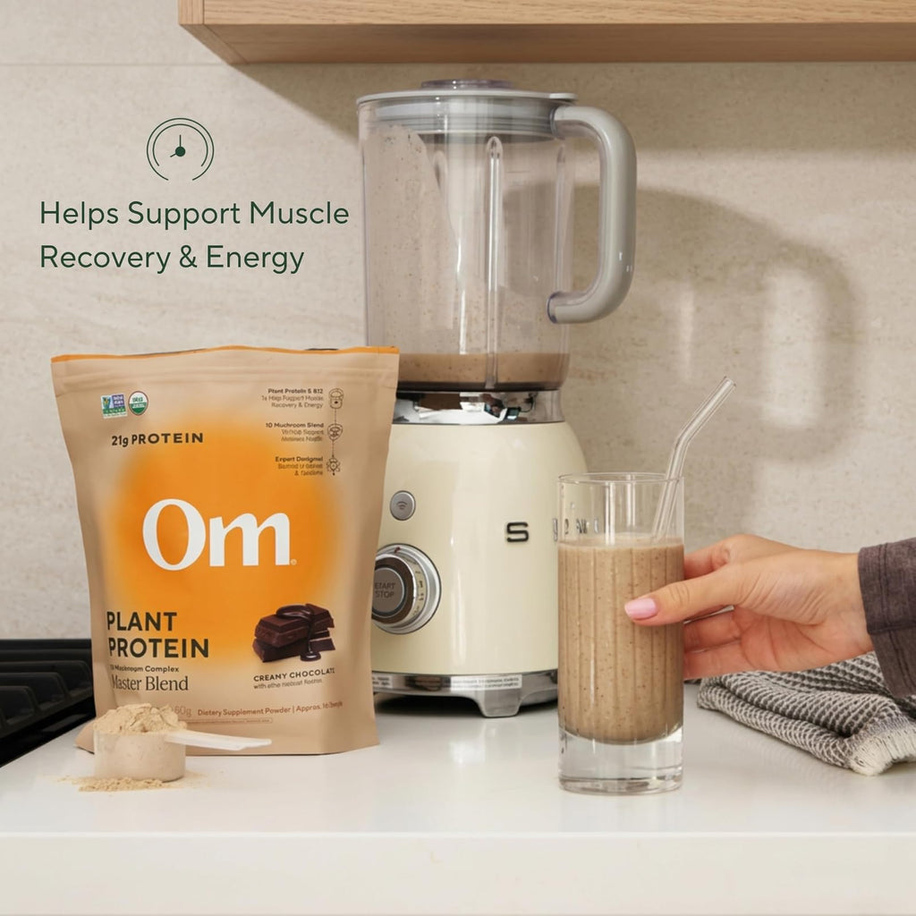 chaga mushroom superfood protein powder