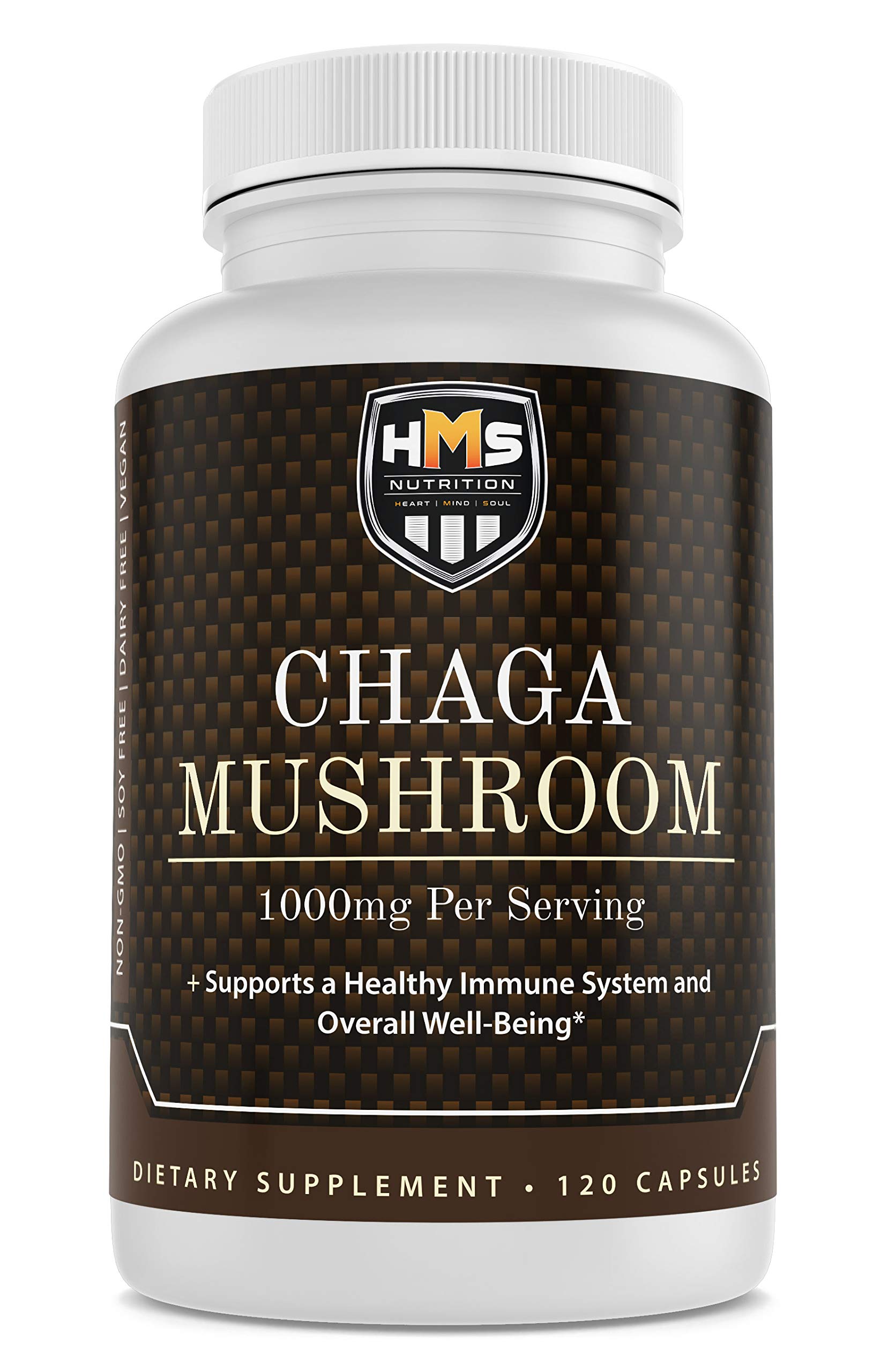 Chaga mushroom supplement for immunity