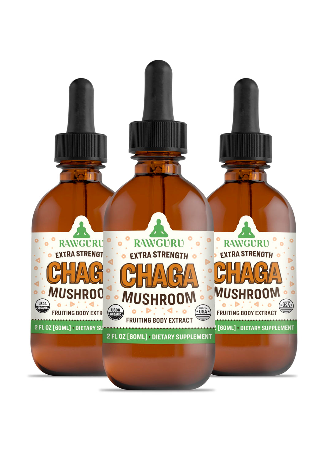Chaga mushroom supplement for immunity