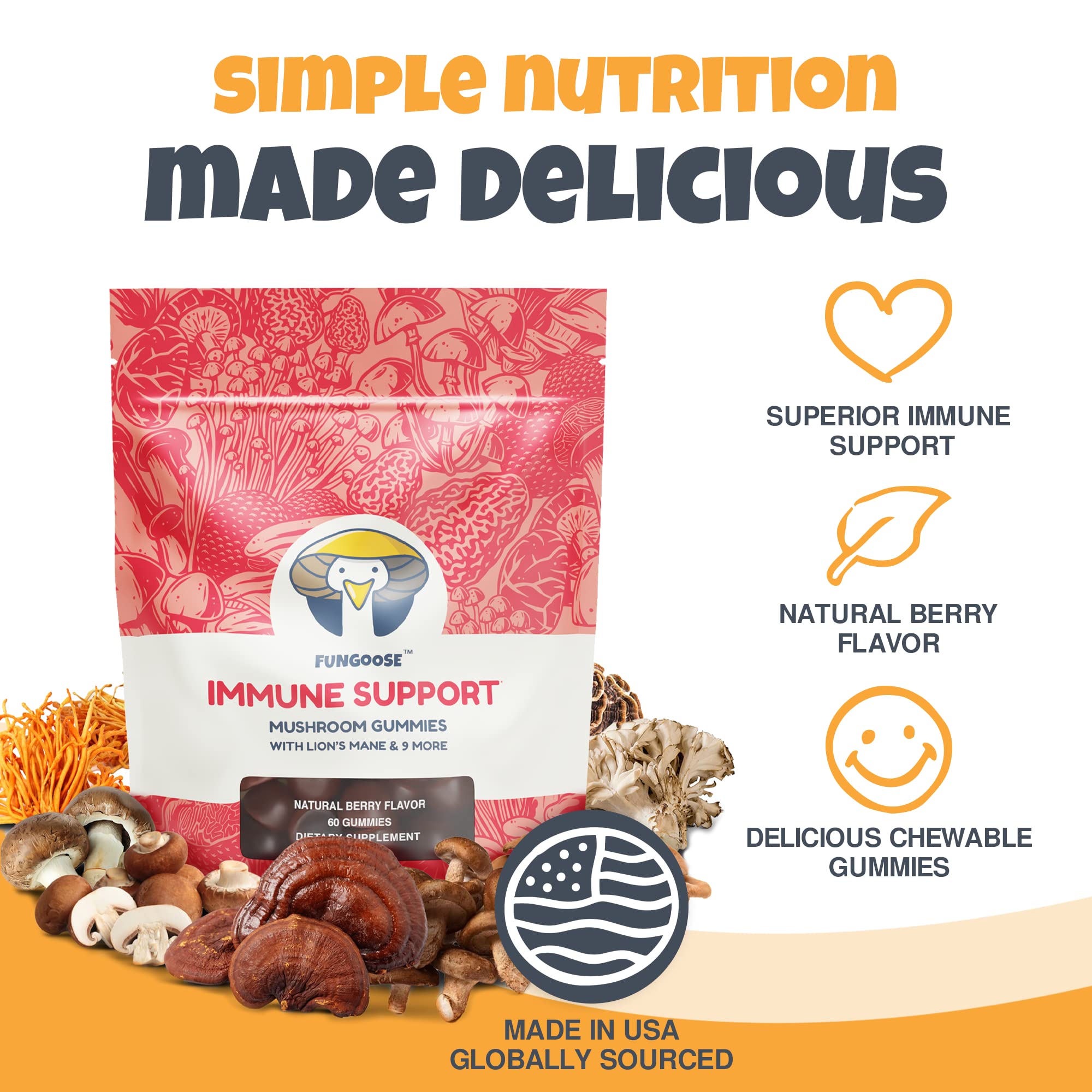 Chaga mushroom supplement for wellness