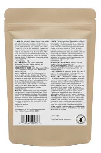 Chaga mushroom tea for relaxation