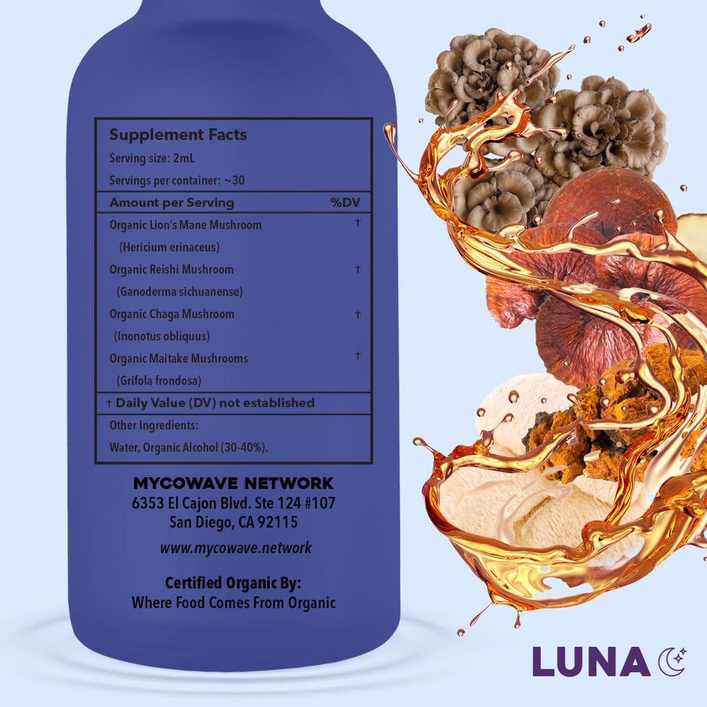 Chaga mushroom tincture for immunity