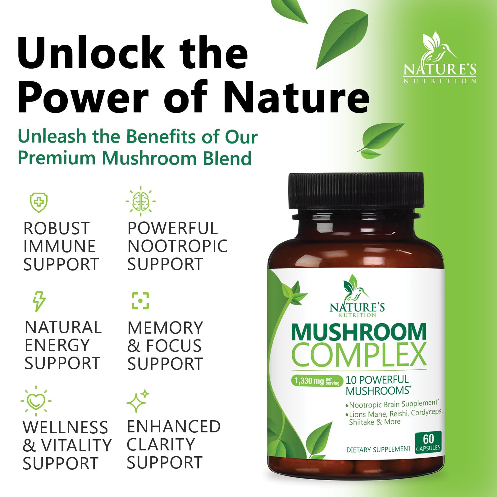 Chaga mushrooms for antioxidant benefits