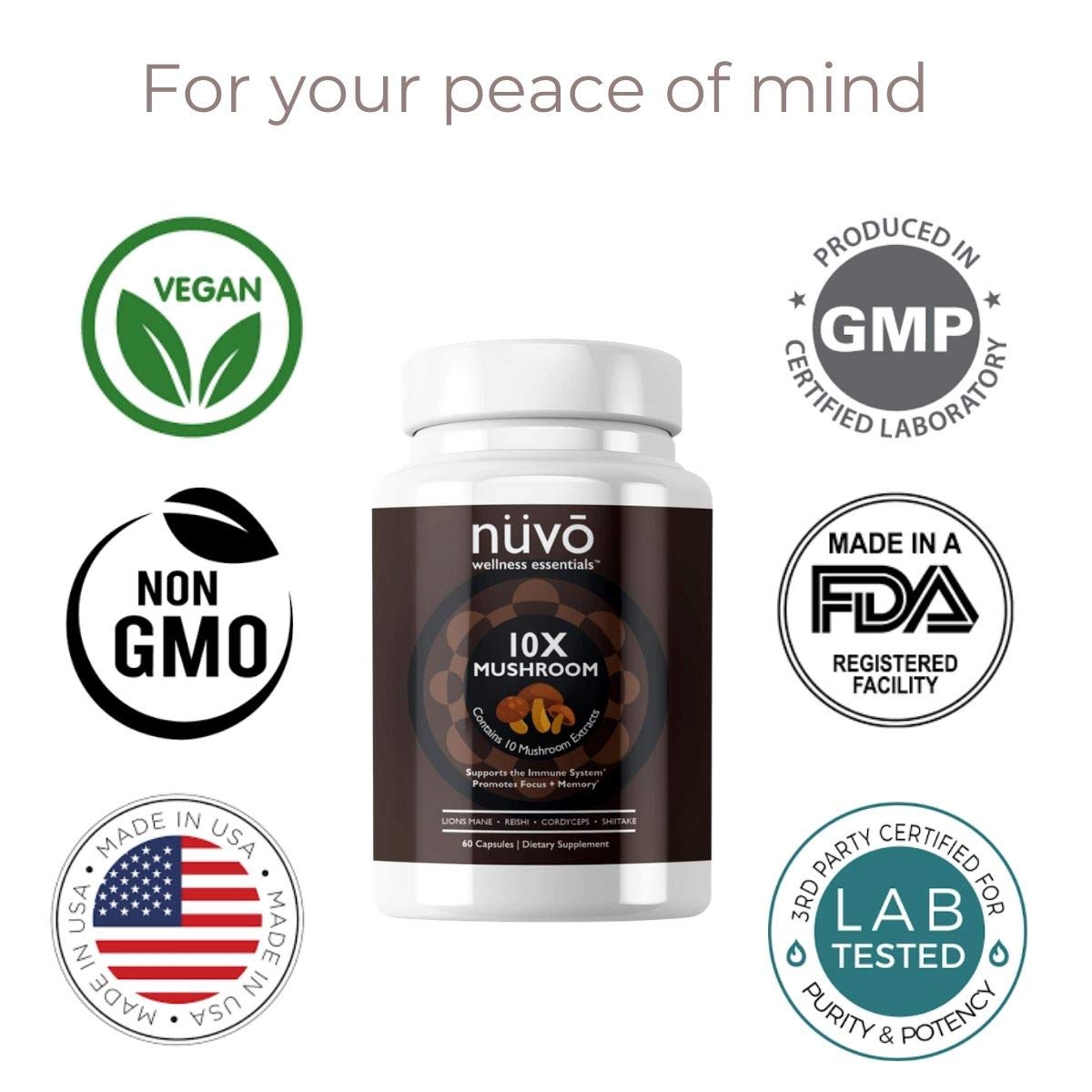 Chaga mushrooms for antioxidant properties