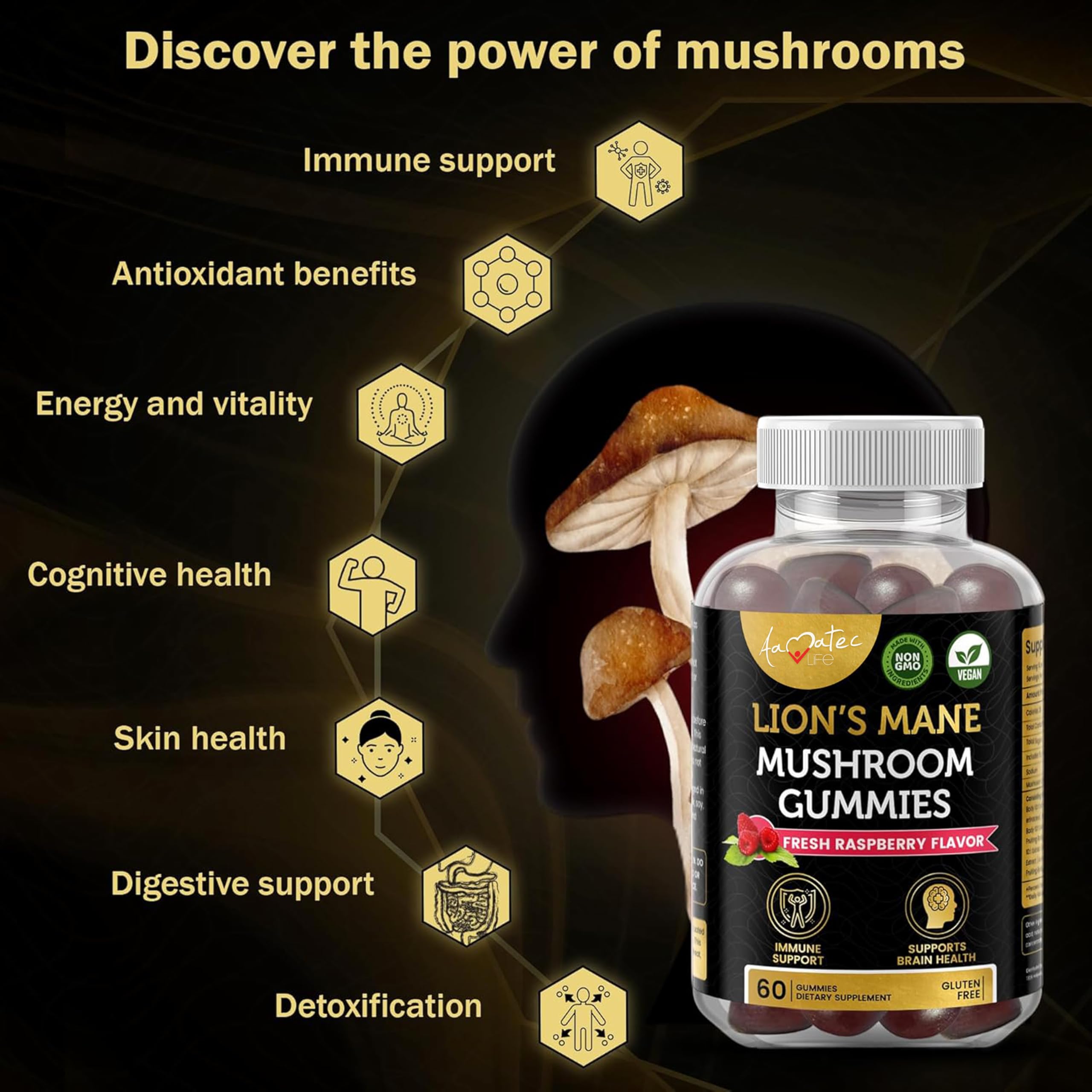 Chaga mushrooms for antioxidant support