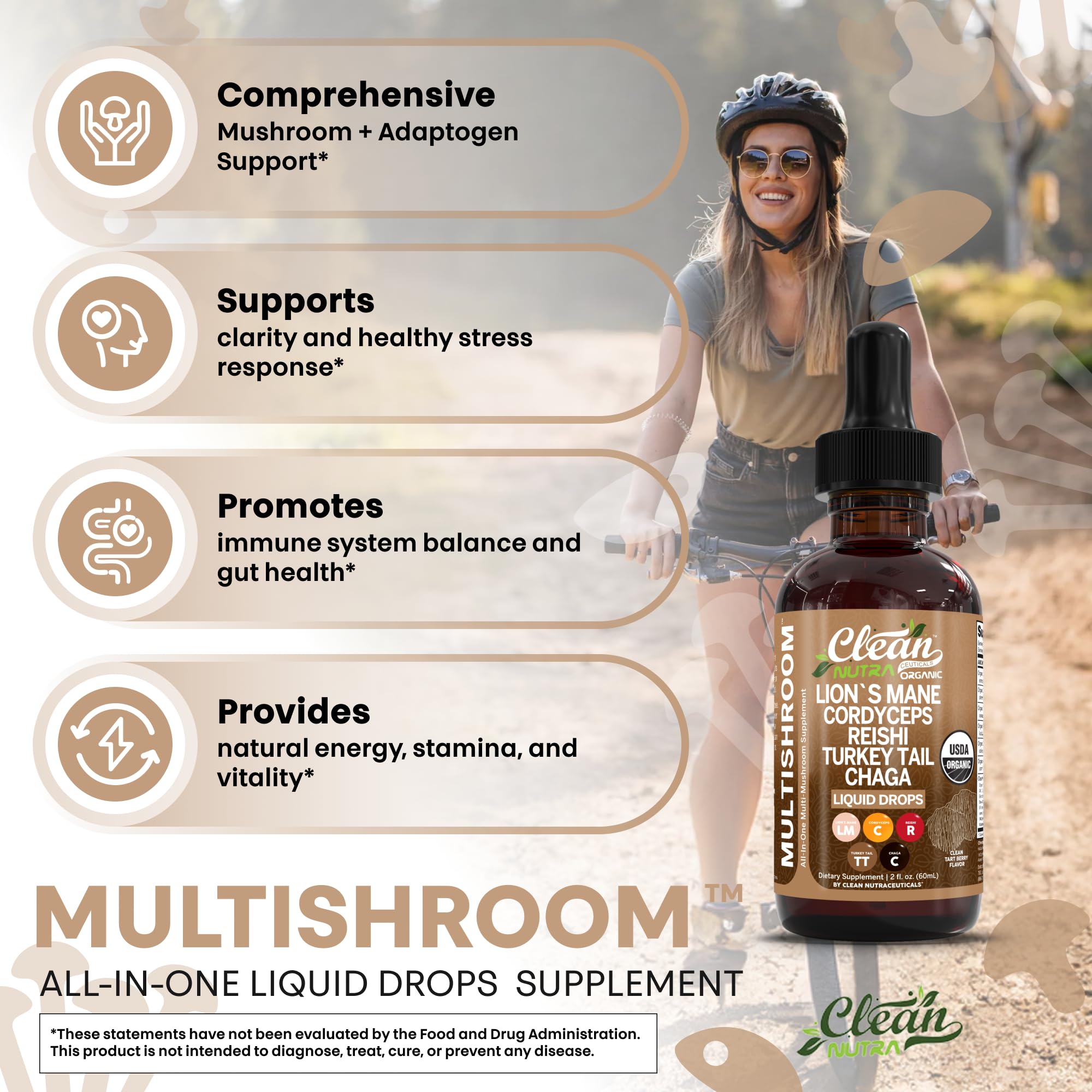 Chaga mushrooms for antioxidant support