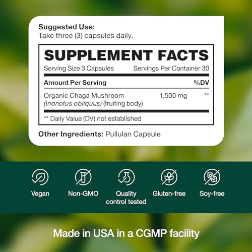 chaga mushrooms for daily nutrition
