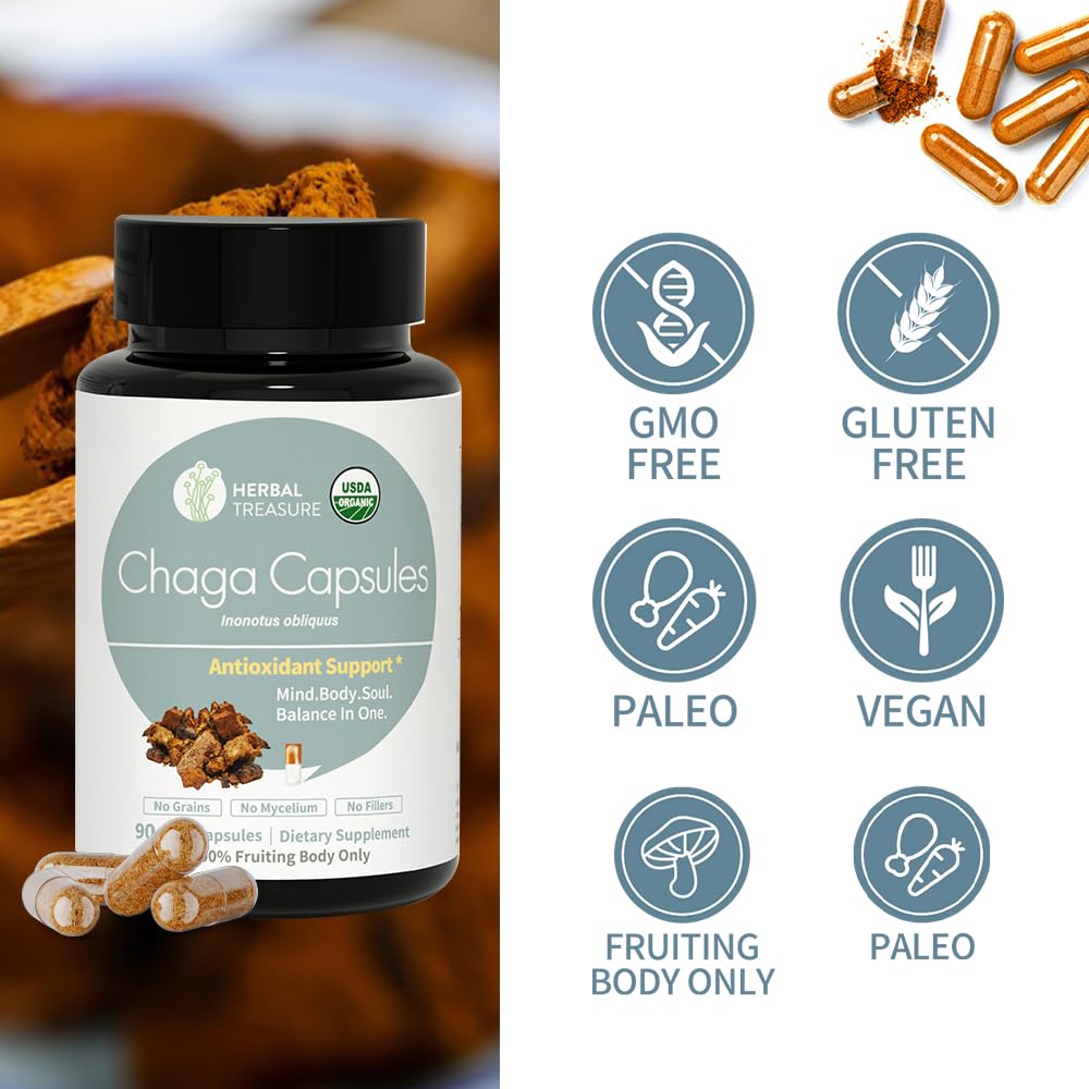 chaga mushrooms for daily vitality