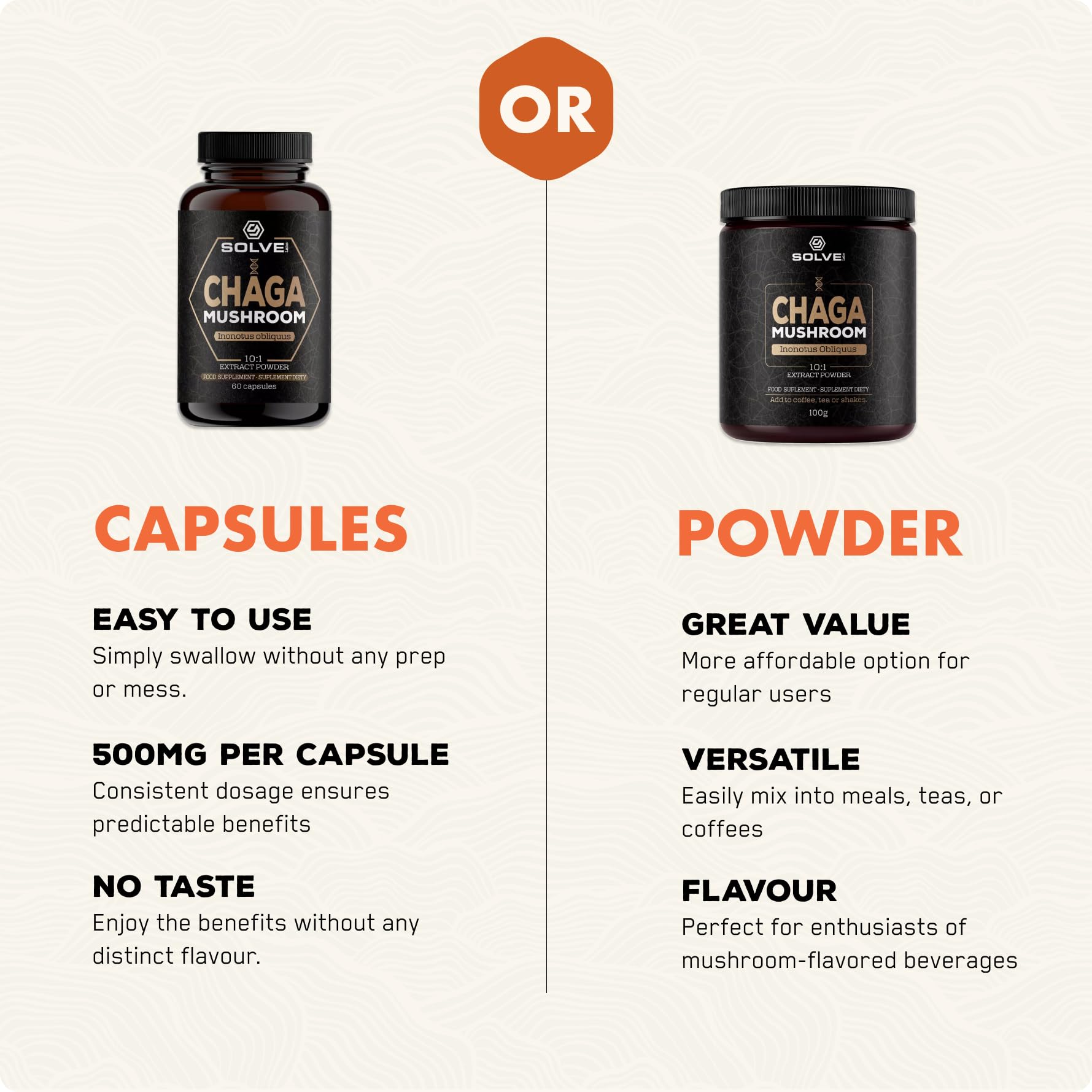 chaga mushrooms for holistic health