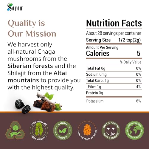 chaga mushrooms for natural energy