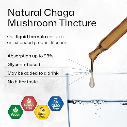 Chaga mushrooms for overall health