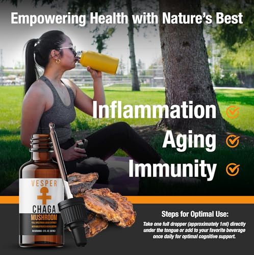 Chaga mushrooms for overall health