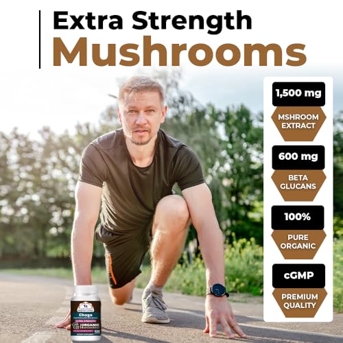 Chaga mushrooms for overall wellness
