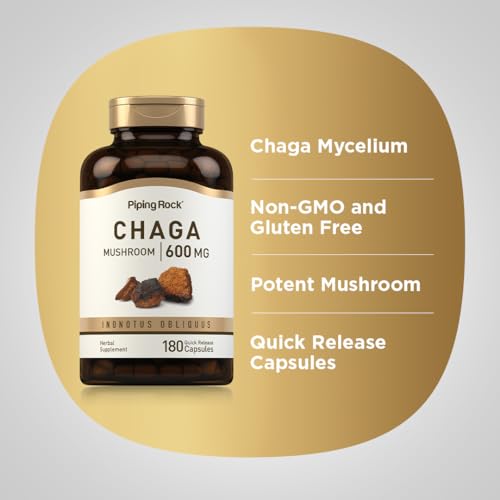 Chaga mushrooms for overall wellness